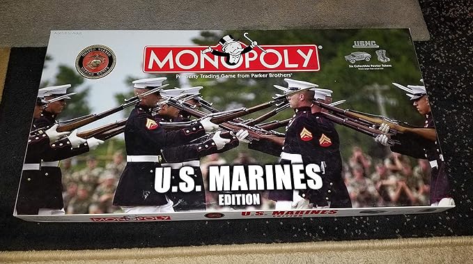 Amazon.com: US Marines Monopoly : Toys & Games