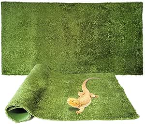 Amazon.com : kathson 2Pcs Reptile Carpet Mat,35.4 x 17.7 in Terrarium ...