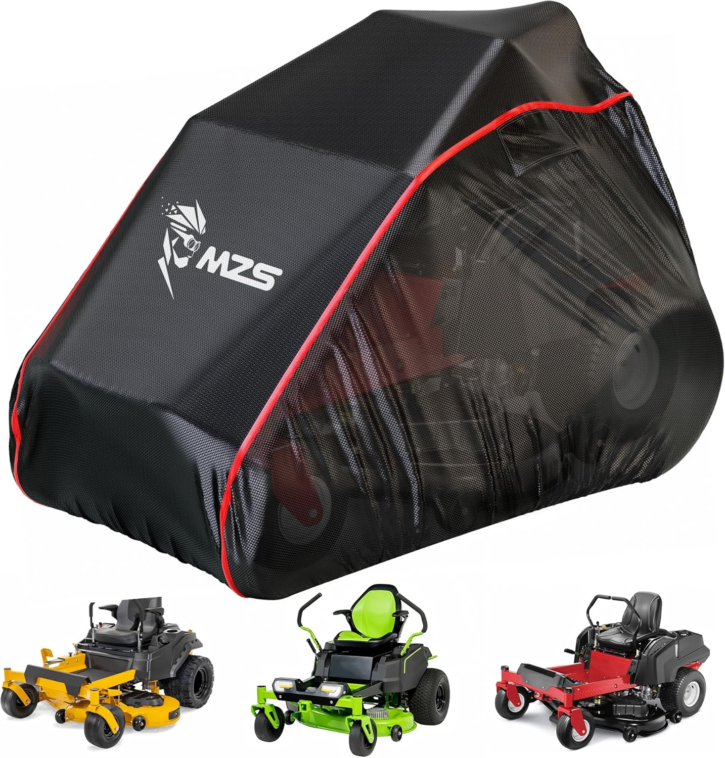 Amazon.com : MZS Zero Turn Mower Cover, Heavy Duty Zero Turn Lawn Mower ...