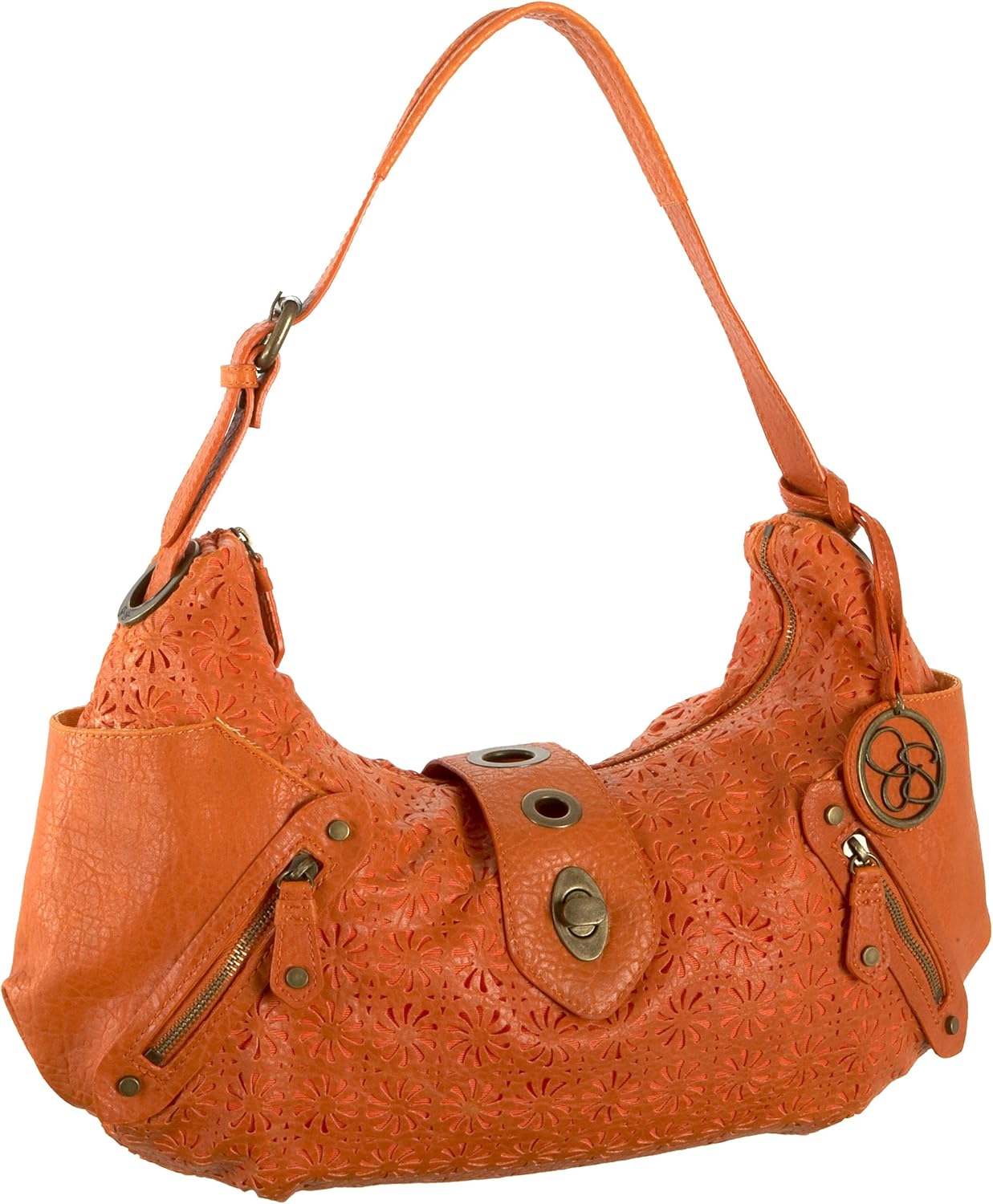 Amazon.com: Jessica Simpson Karma Hobo,Saffron,one size : Clothing ...
