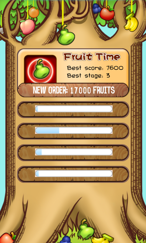Aplicación Fruit Dash en Amazon Appstore
