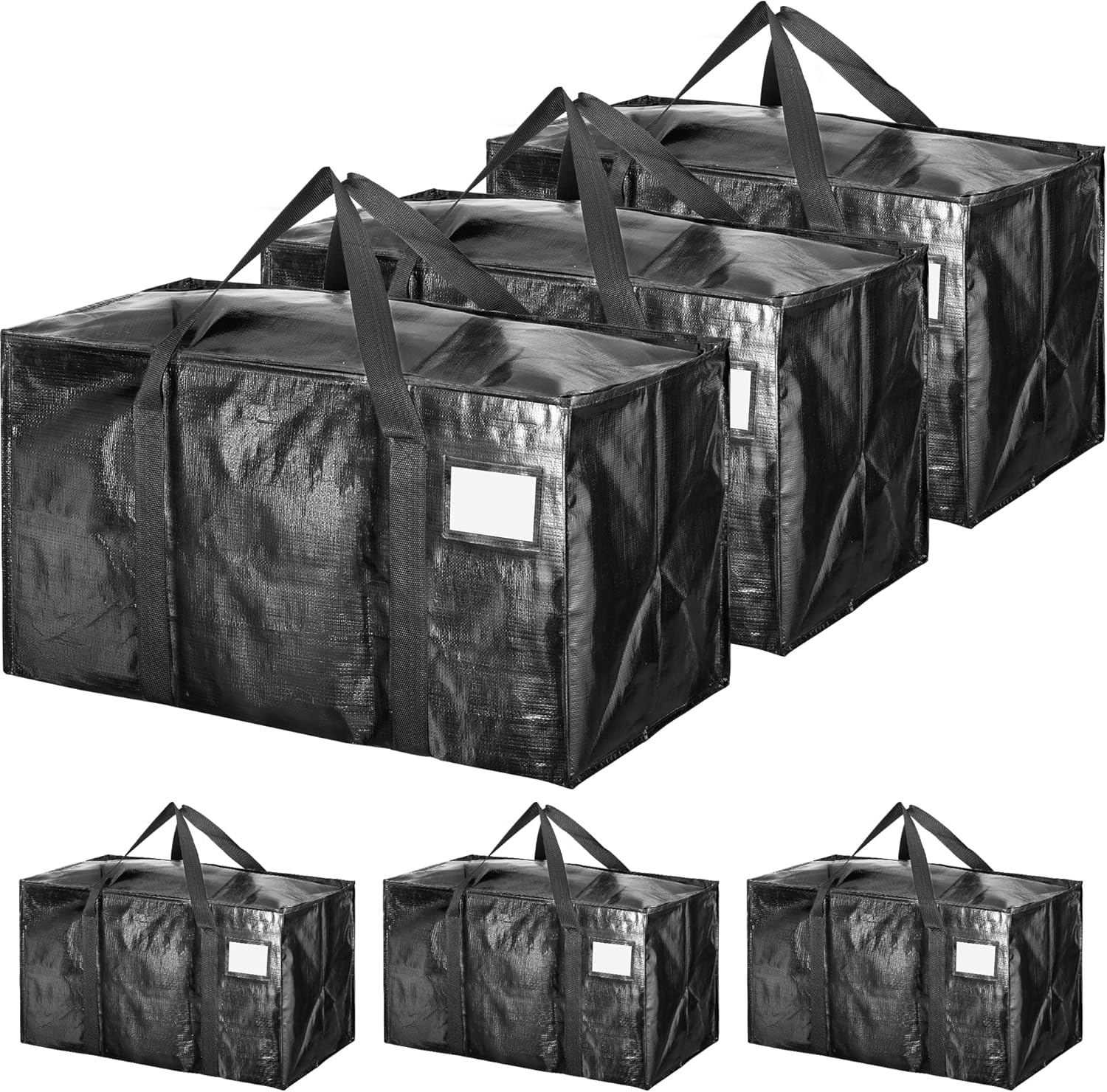 Amazon.com: Heavy Duty Moving Bags, Extra Large Storage Totes for Space ...