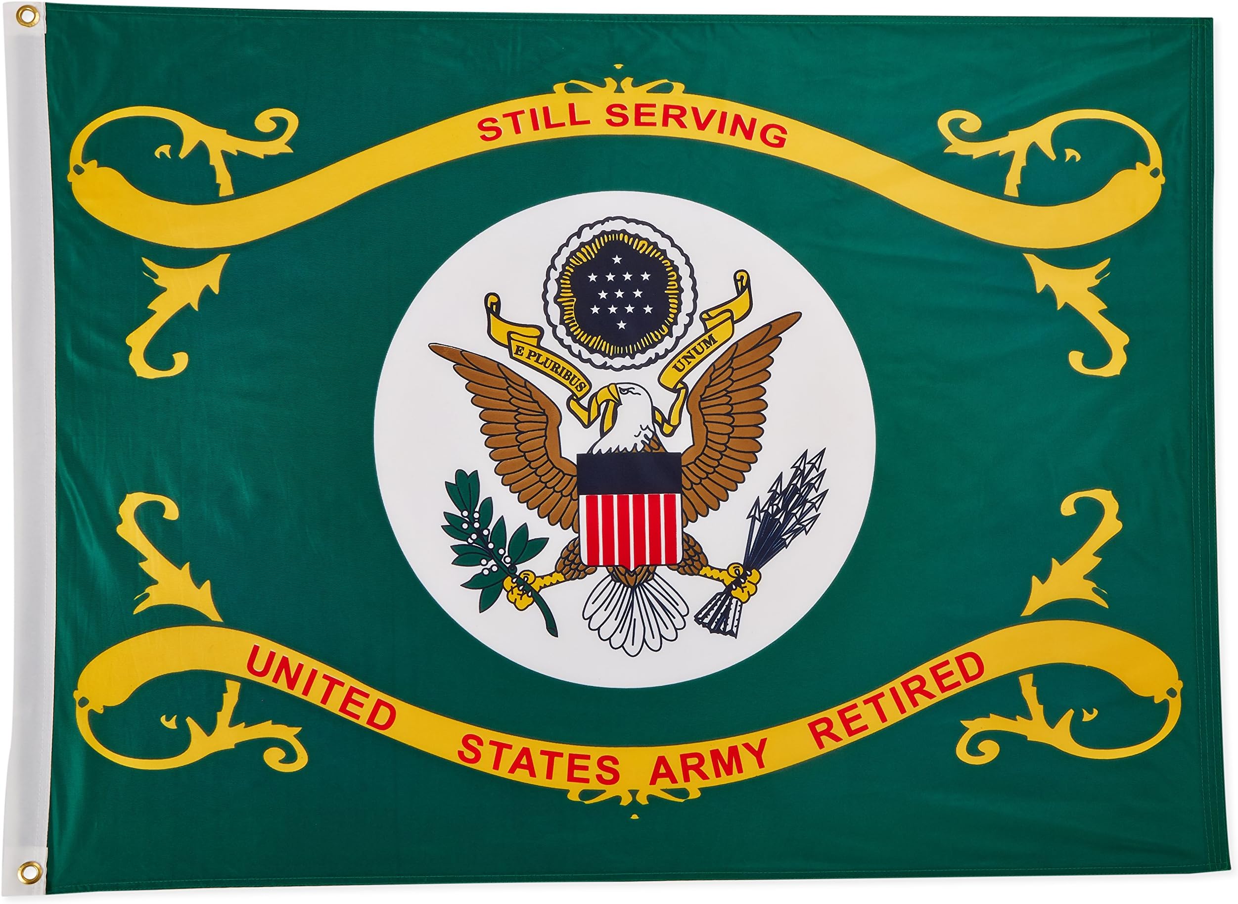 Amazon.com : Online Stores US Army Retired Super Knit Polyester Flag, 3 ...