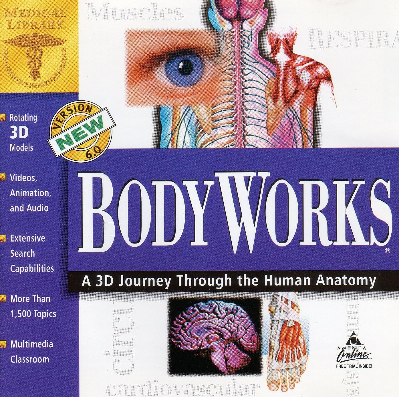 Amazon.com: Body Works: A 3D Journey Through the Human Anatomy, Version ...