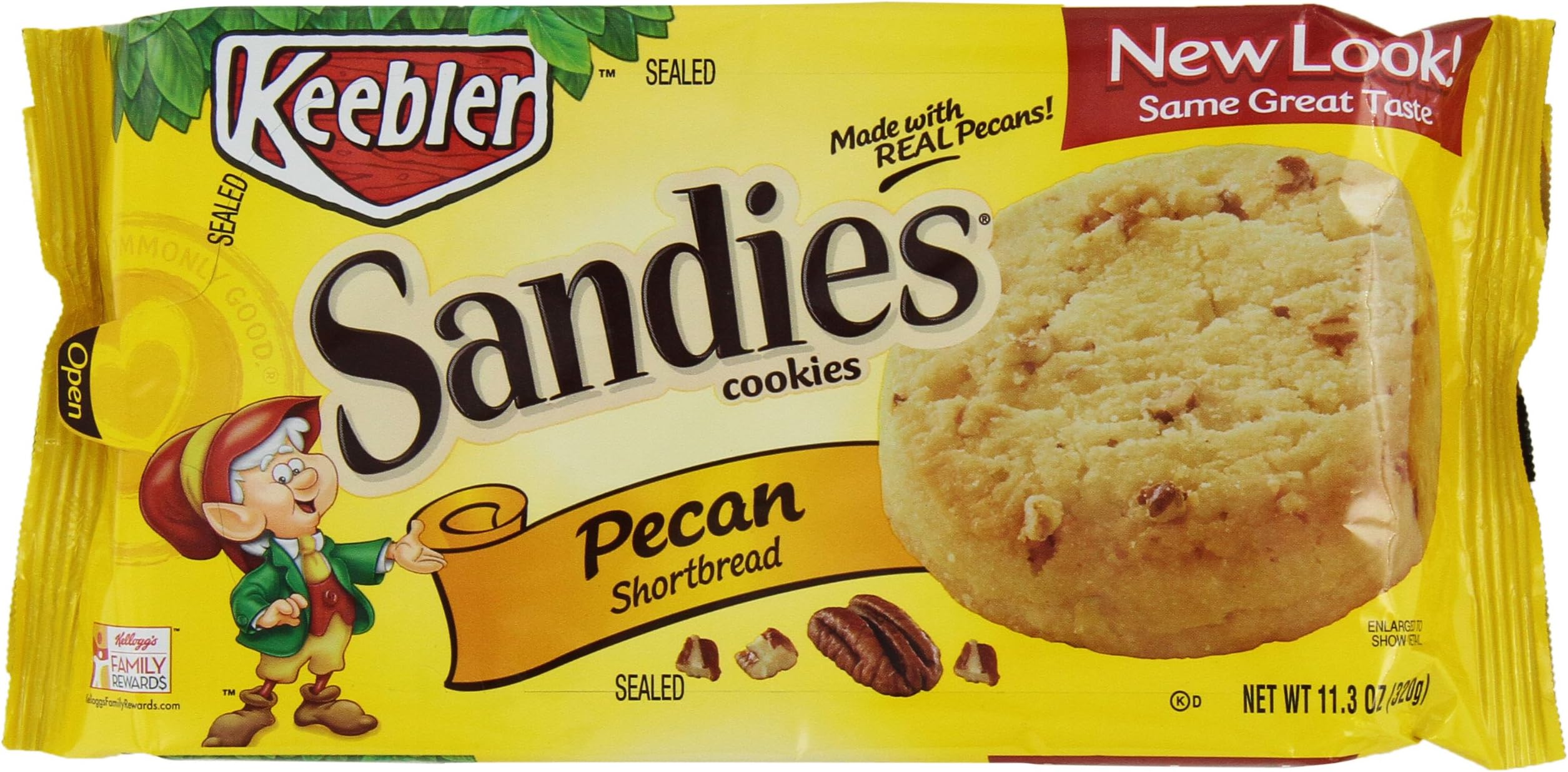 Amazon.com: Sandies Keebler Pecan Sandies Cookies, 11.3 Ounce : Grocery ...