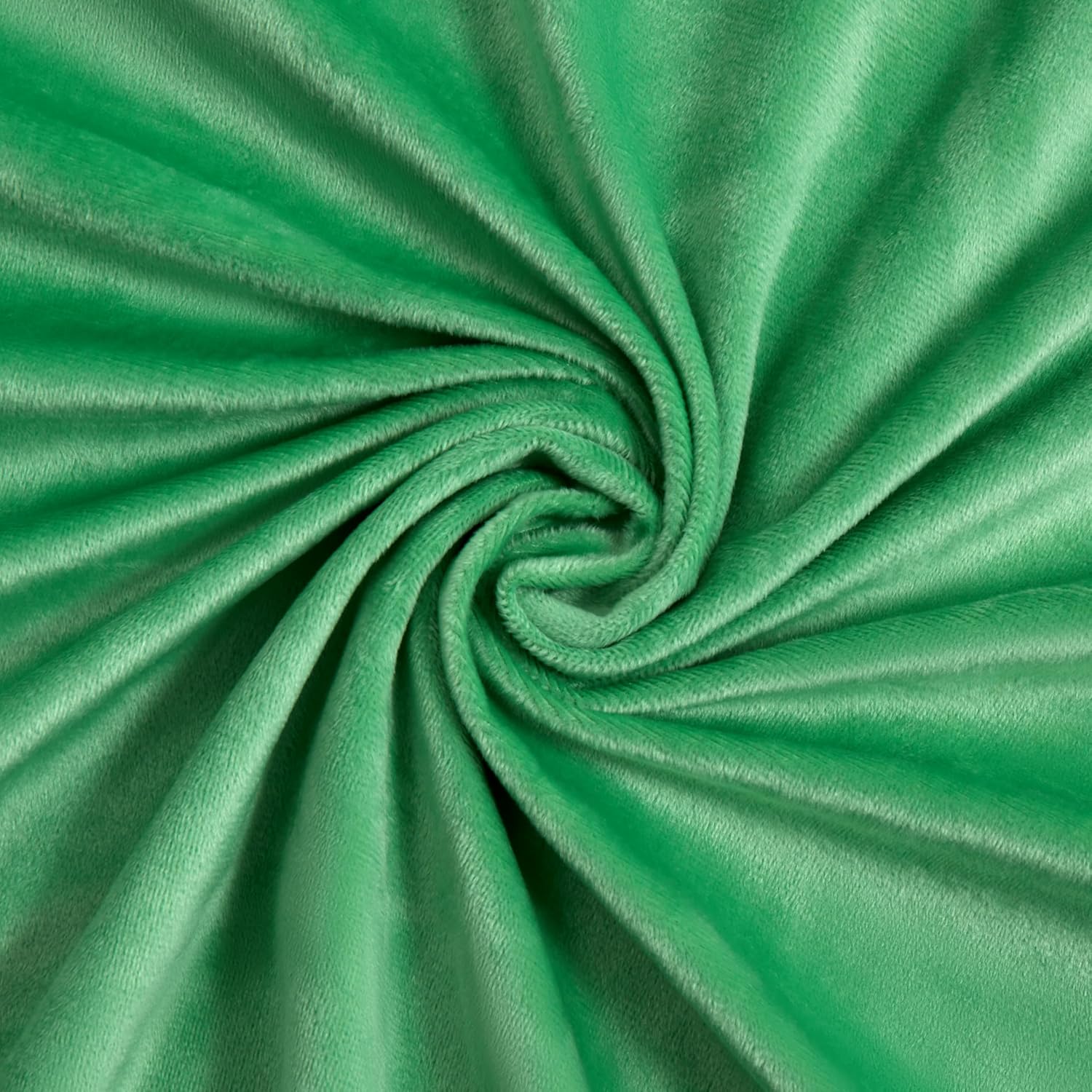Amazon.com: 1 Yards Green Minky Fabric 36” X 65" inches Wide Minky ...