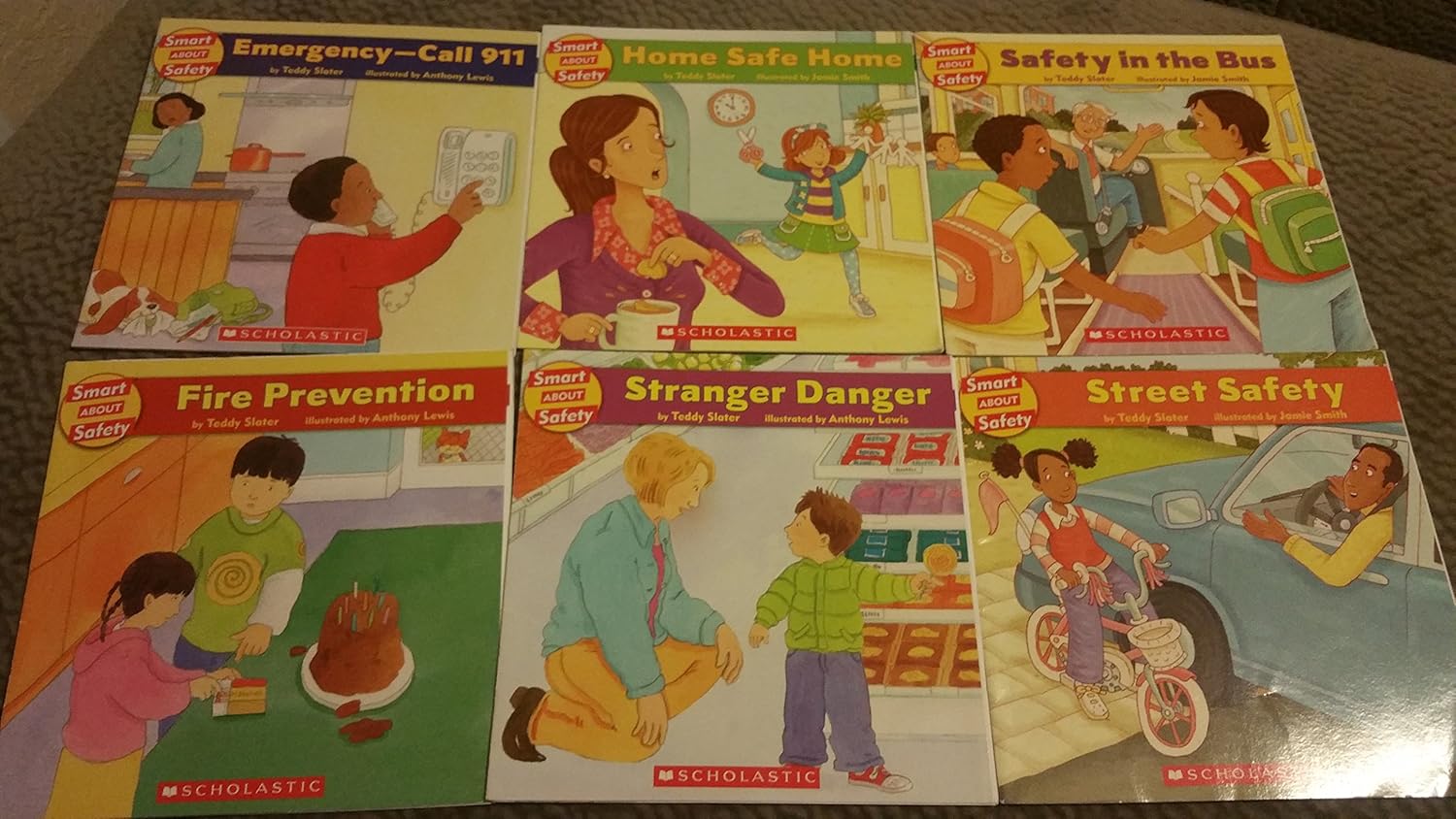 Emergency Call 911 (Smart About Safety): Slater, Teddy, Anthony Lewis ...
