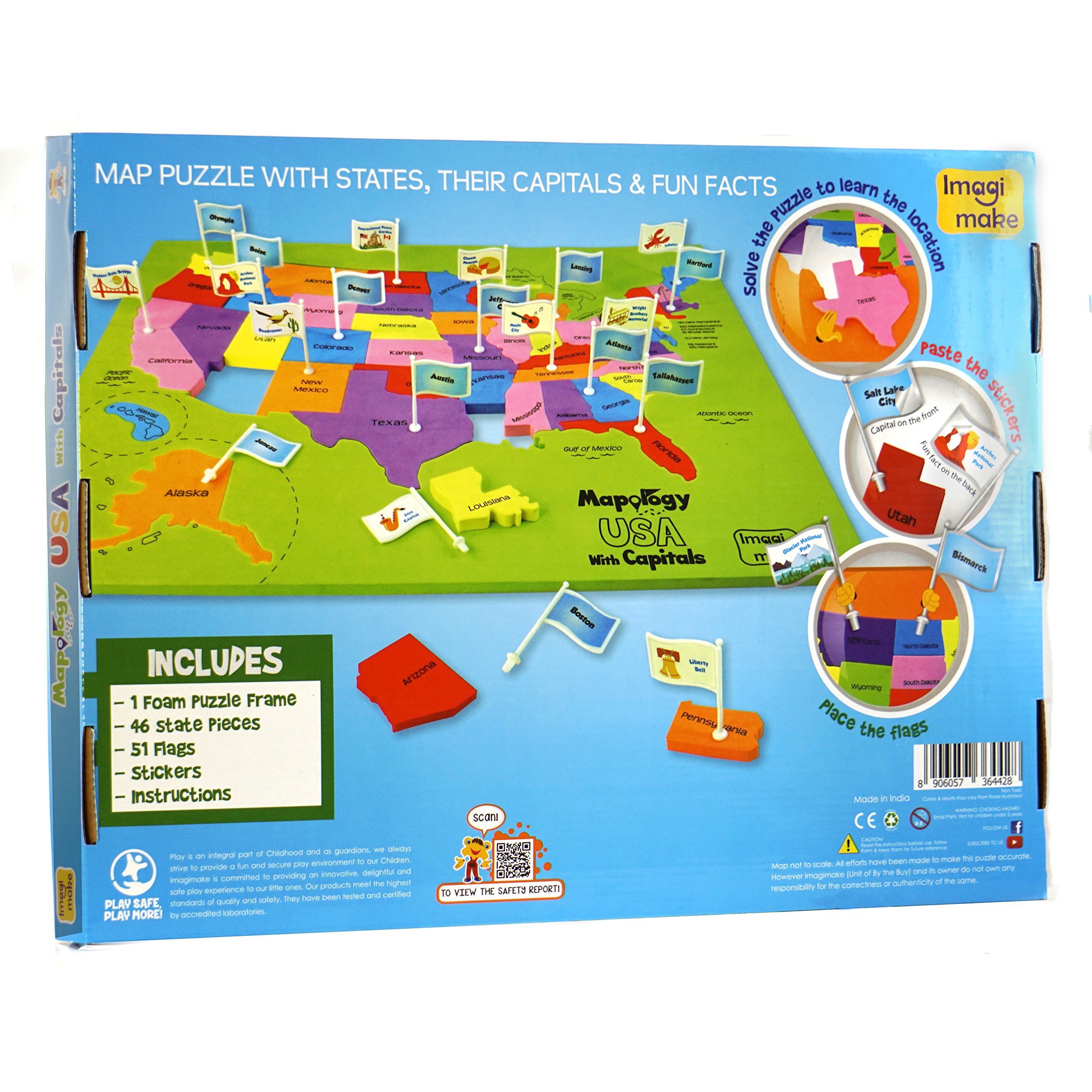 Imagimake: Mapology USA with...B07D8RJ2X4 | Encarguelo.com