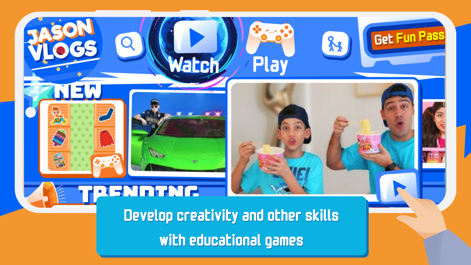 Jason Vlogs: games and video - App on Amazon Appstore