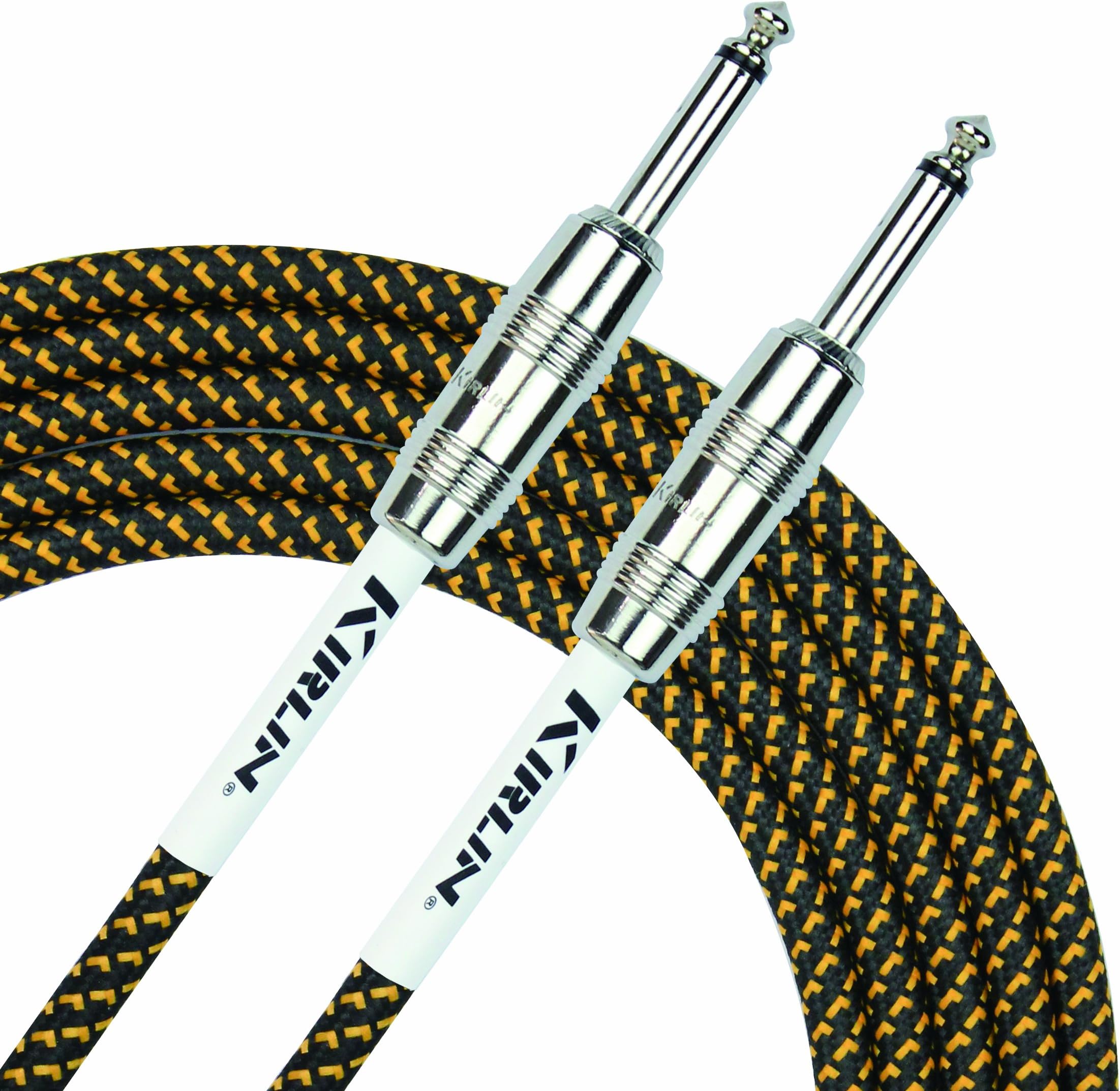 Amazon.com: Kirlin Cable IWC-201PN-10/BK - 10 Feet - 1/4-Inch Straight ...