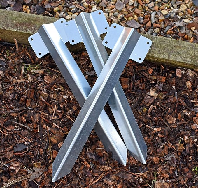 Pack of 10 x Timber Railway Sleeper Driveway Path Straight Edge Edging ...