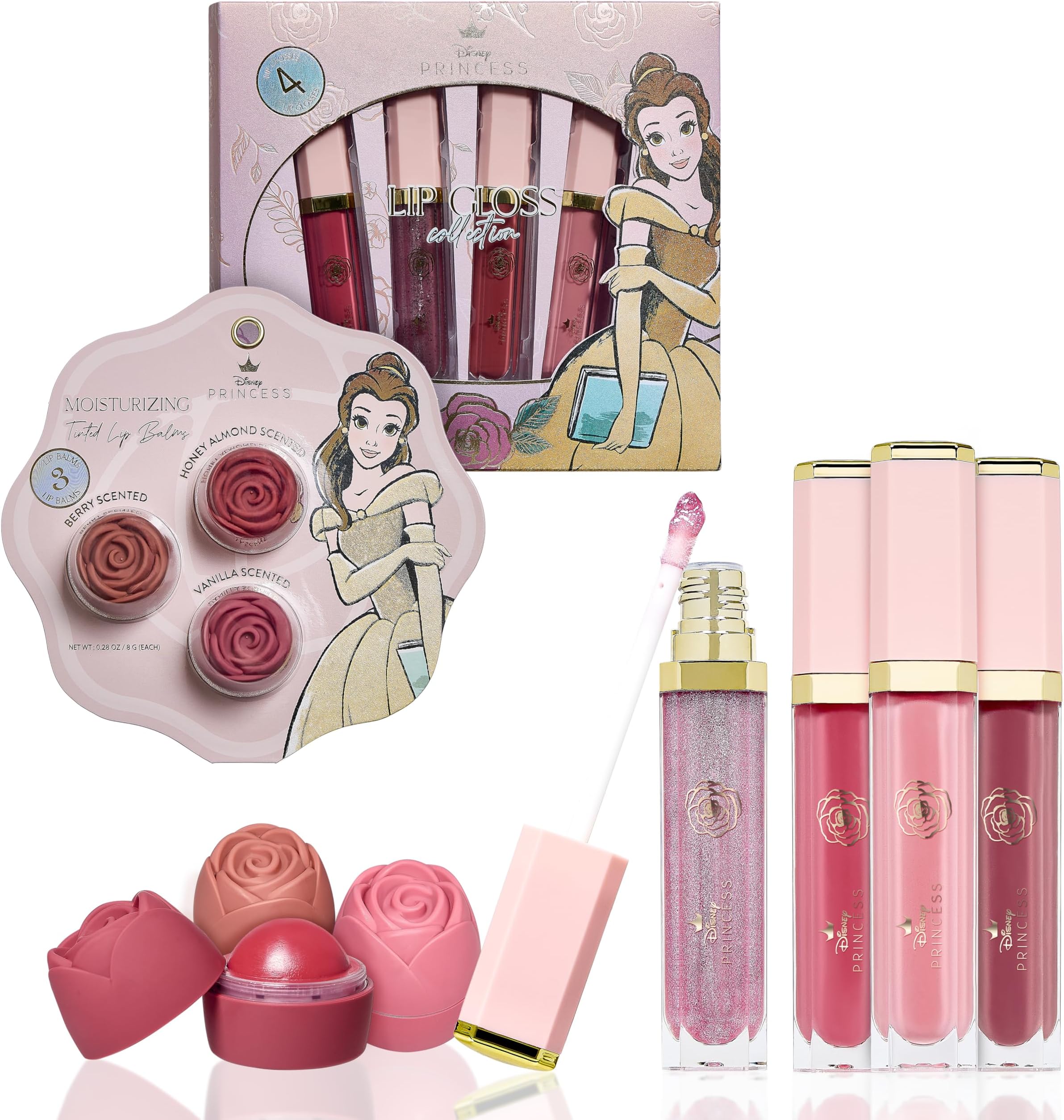 Amazon.com : Disney Belle Maison Cosmetic Makeup Set, Makeup Essential ...