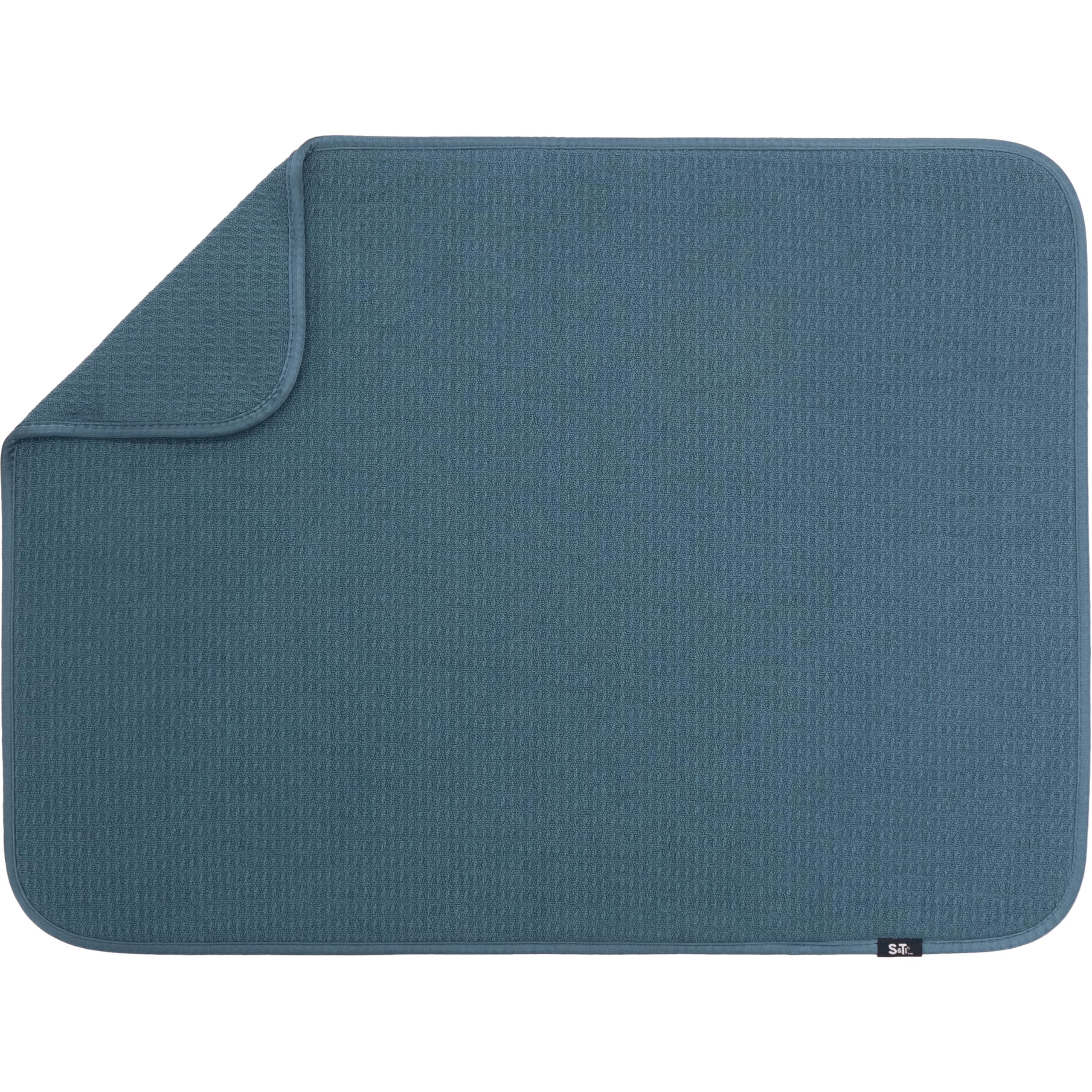 Amazon.com: S&T INC. Dish Drying Mat XL, Highly Absorbent Microfiber ...