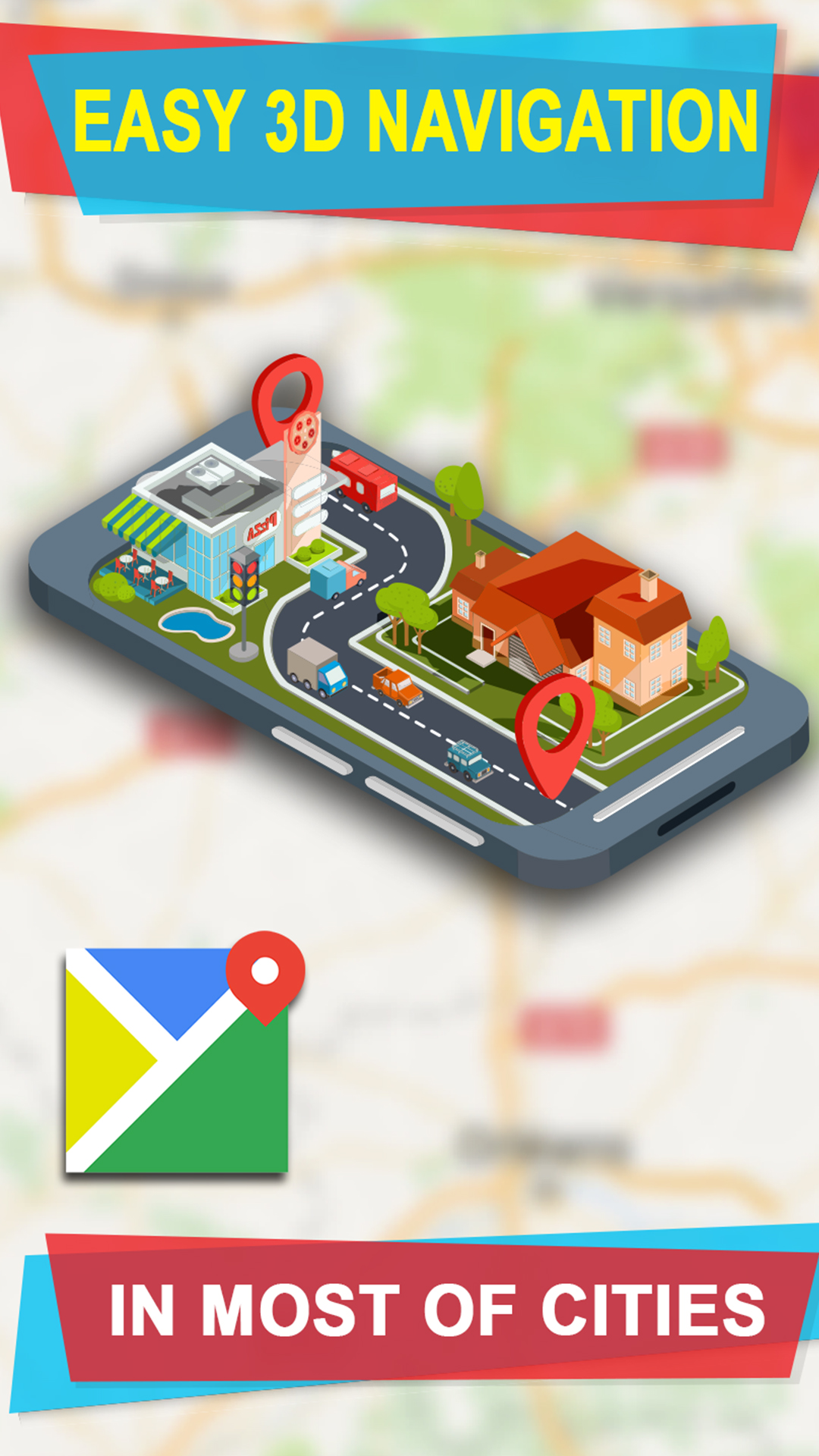 GPS Route Finder, Navigation Maps Directions - App on the Amazon Appstore