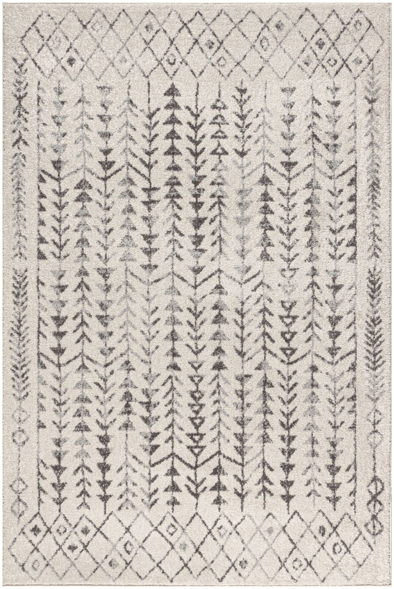 JONATHAN Y MOH210A-8 Ziri Moroccan Geometric Indoor Farmhouse Area-Rug ...