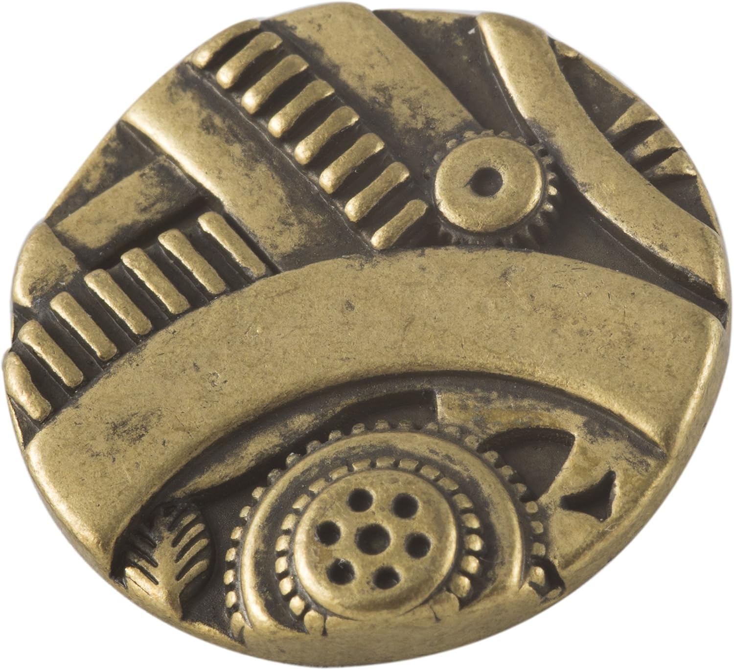 Amazon.com: Steampunk Gadget Button - Brass Finish - 7/8"