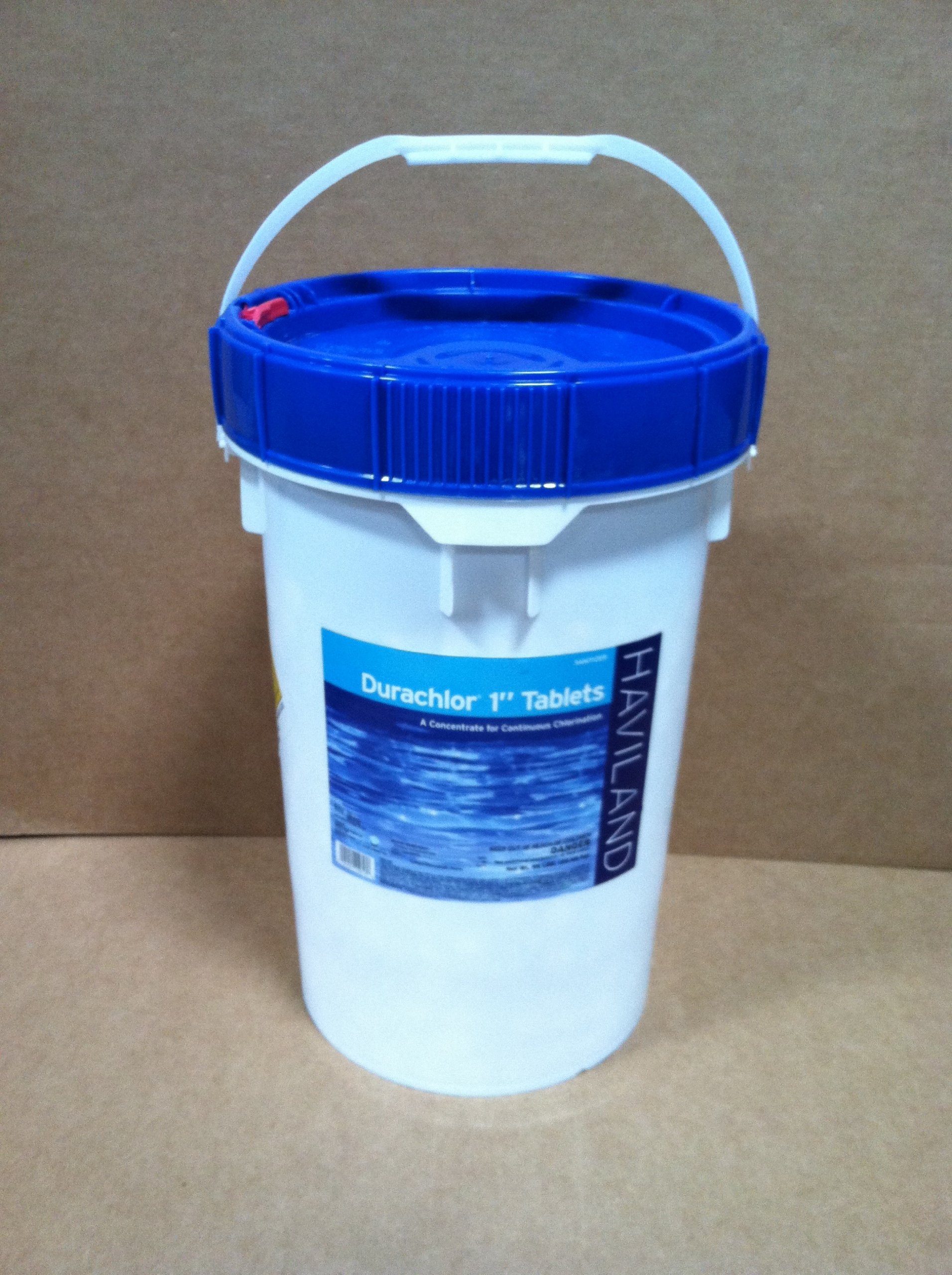 Amazon.com : Durachlor C002350-PL50 1-Inch Chlorine Tabs, 50-Pound ...