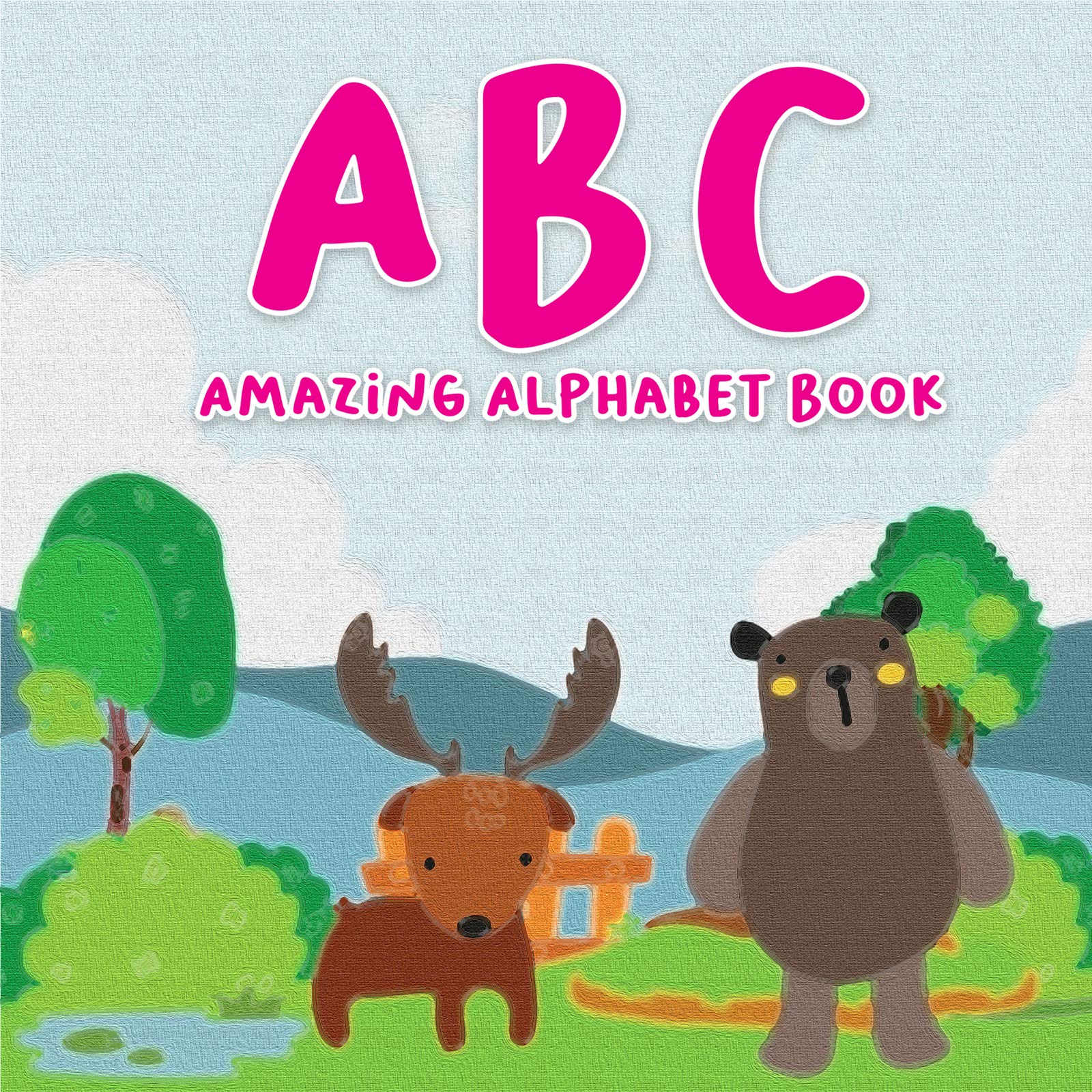 Buy ABC Amazing Alphabet Book: Preschool Animals ABC Book For Kids To ...