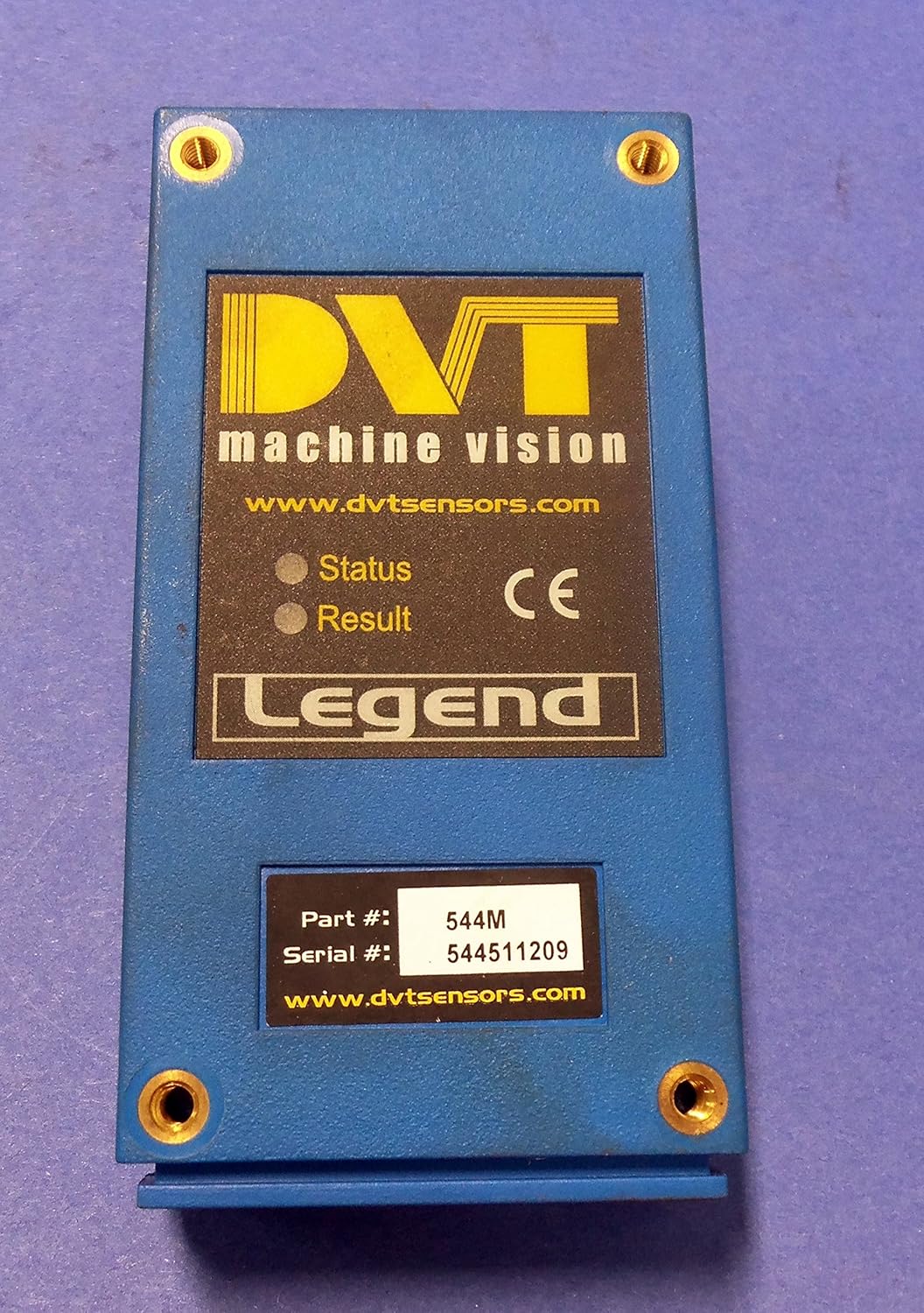 DVT MACHINE VISION LEGEND 544 SENSOR 544M: Amazon.com: Industrial ...