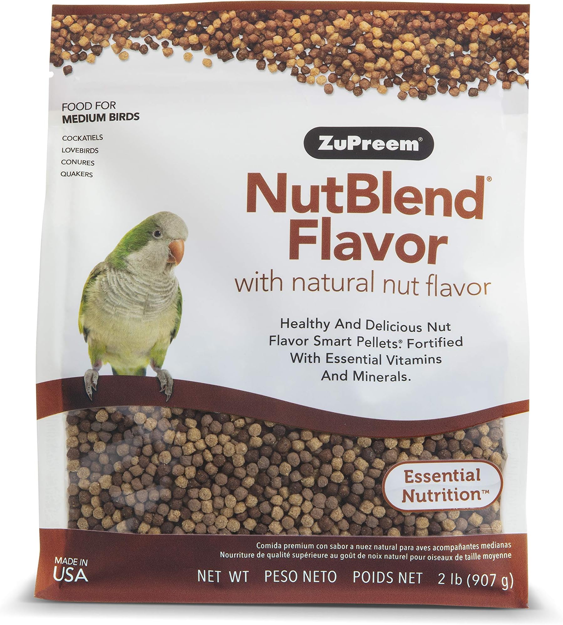 Amazon.com : ZuPreem Bundle FruitBlend Flavor Pellets & Sensible Seed ...