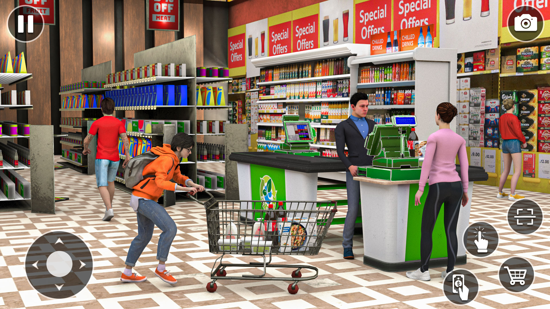 Supermarket Simulator Grocery Store Manager Simulator-Amazonアプリストアのアプリ