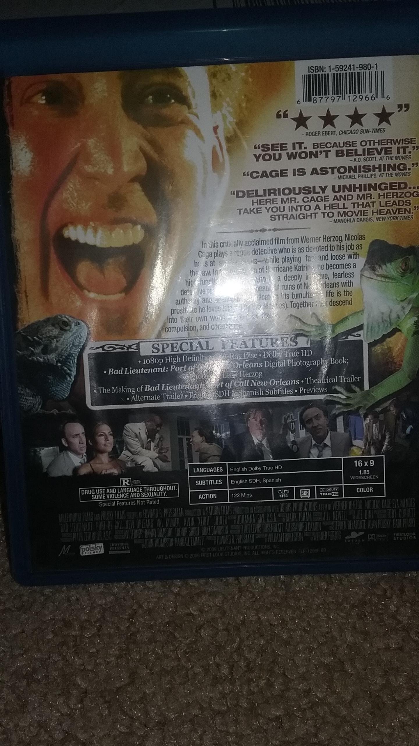 El Teniente Malo Nicolas Cage Unhinged 2000s Crime Remake On Tubi