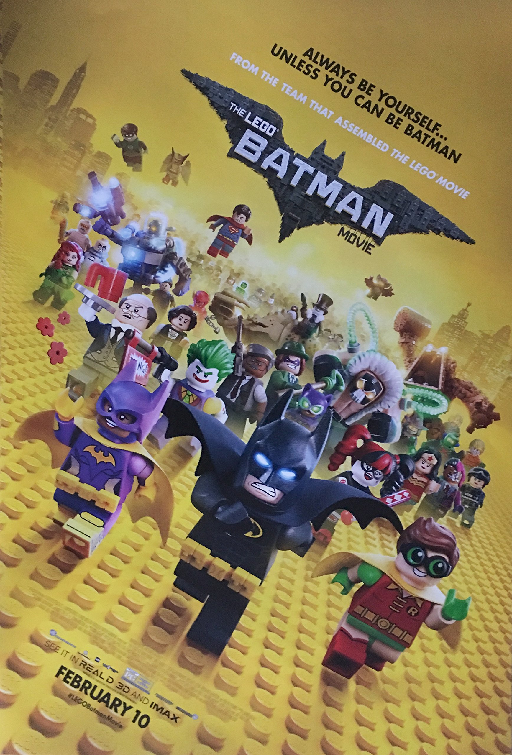 Batman Lego Movie Poster