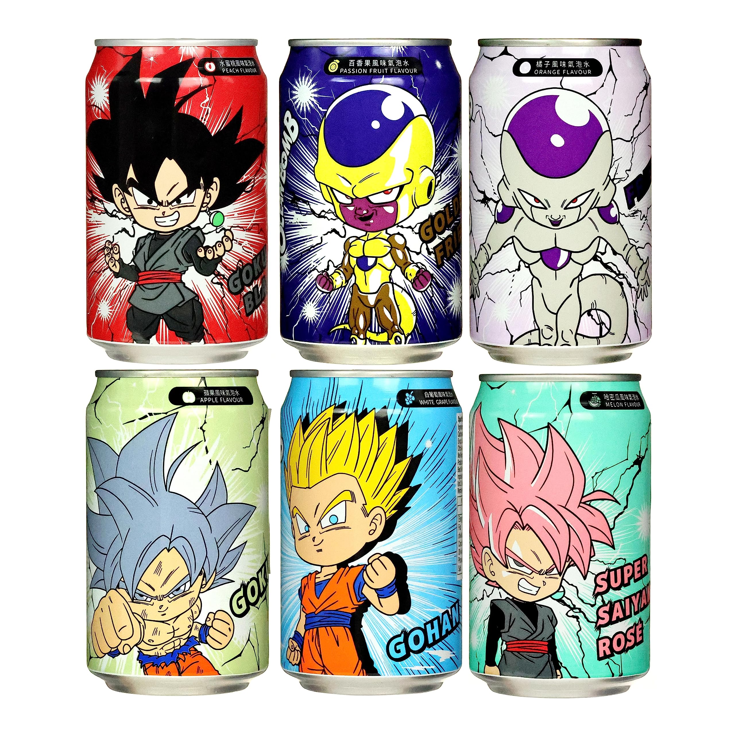 Yhb Ocean Bomb Sparkling Dragon Ball Version 330ml Set 6 | Desertcart OMAN