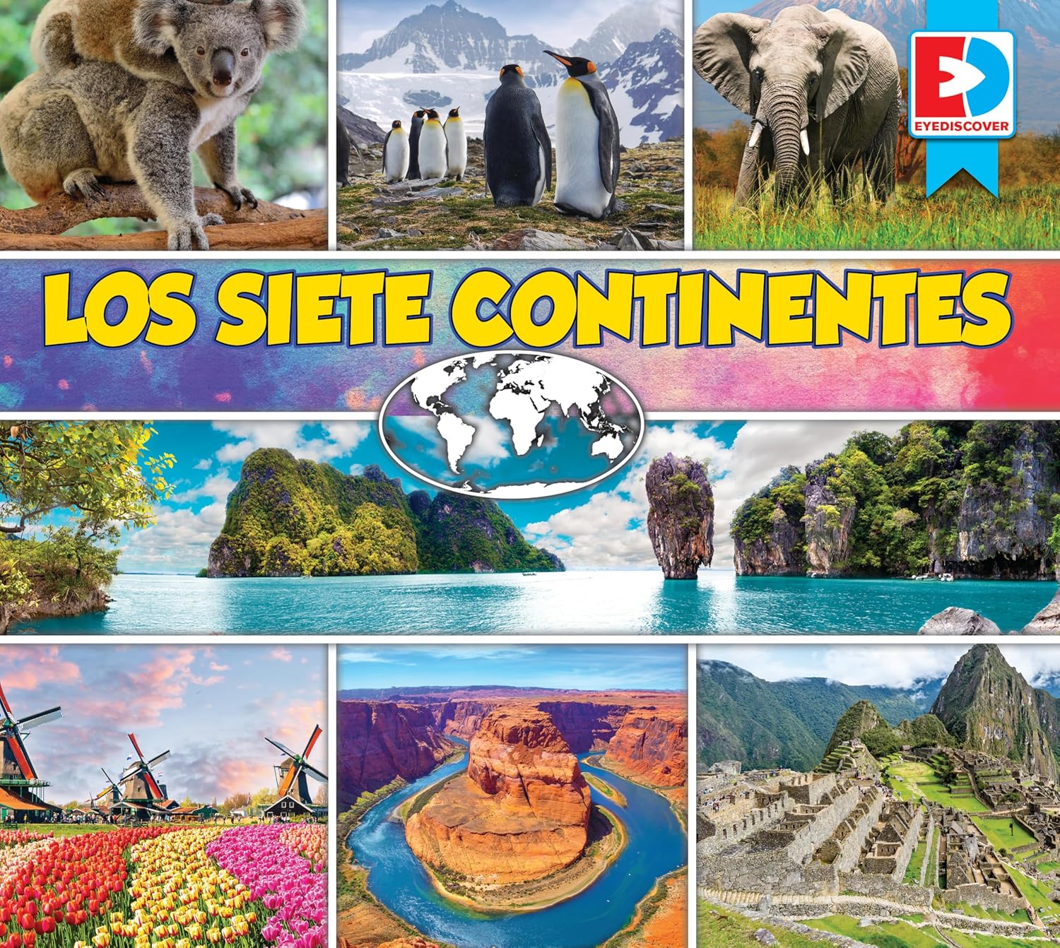 Los Siete Continentes (the Seven Continents) (Eyediscover) (Spanish ...