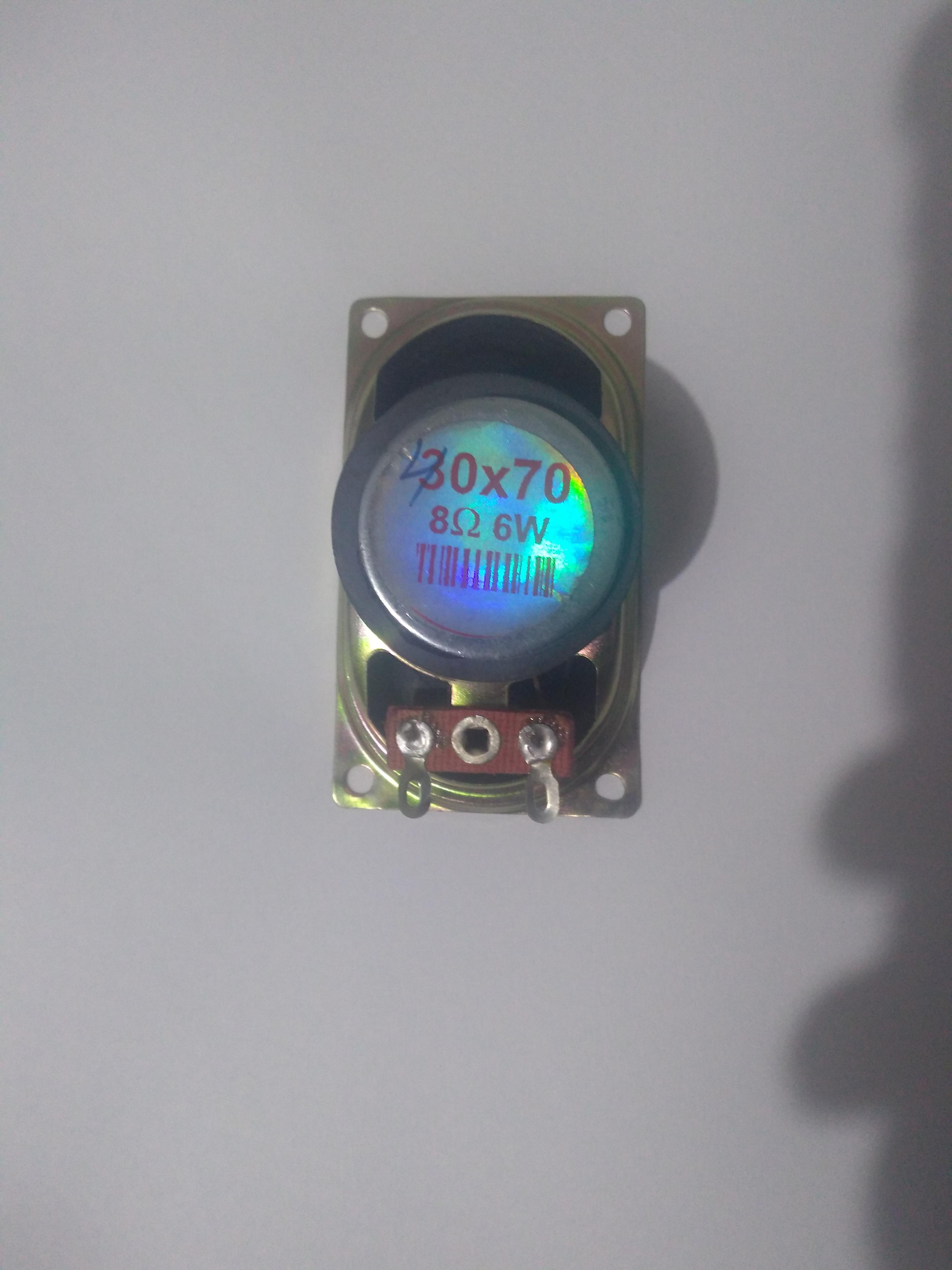 Electronic Spices Rectangle Shape Aluminum Internal Speaker Loudspeaker ...