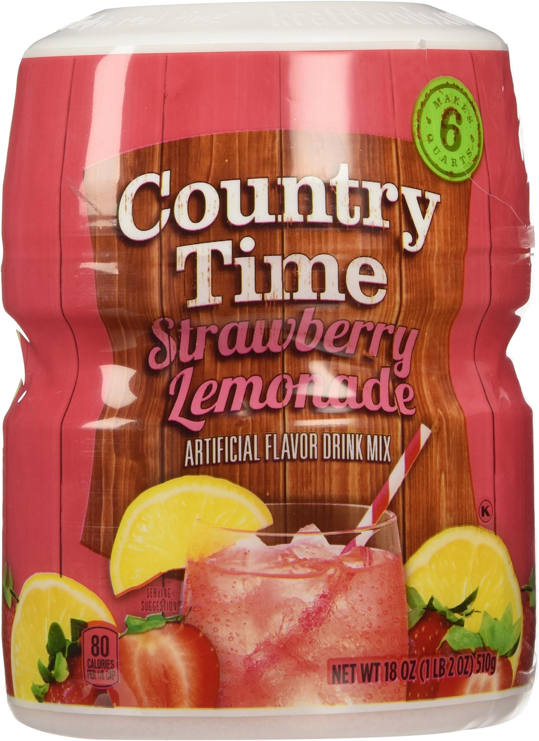Amazon.com : Country Time Lemonade Naturally Flavored Powdered Drink ...