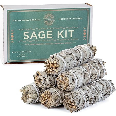 Handcrafted 4 Inch White Sage Sticks - Fresh, Natural California Sage ...