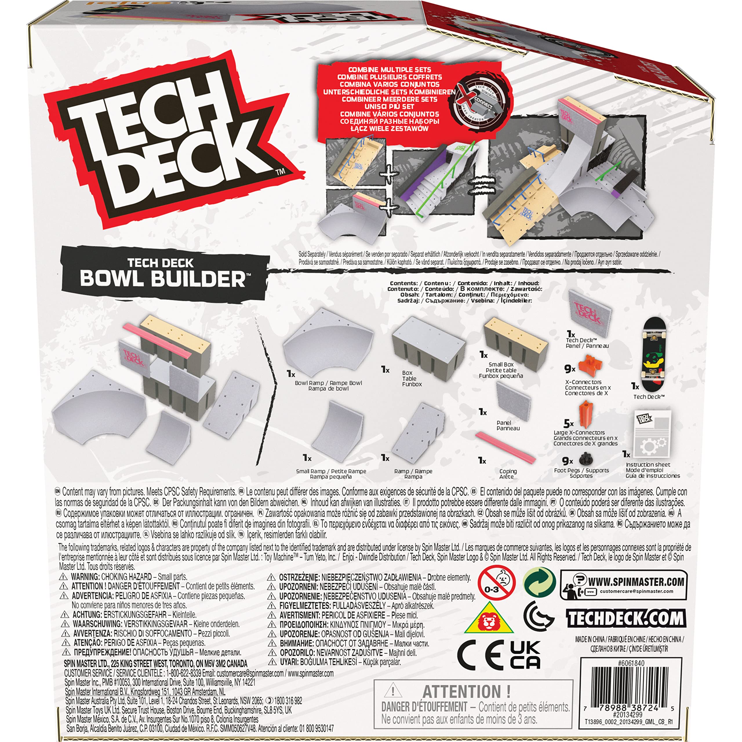 Buy Tech Deck 6061840 Jump N’ Grind X-Connect Park Creator ...