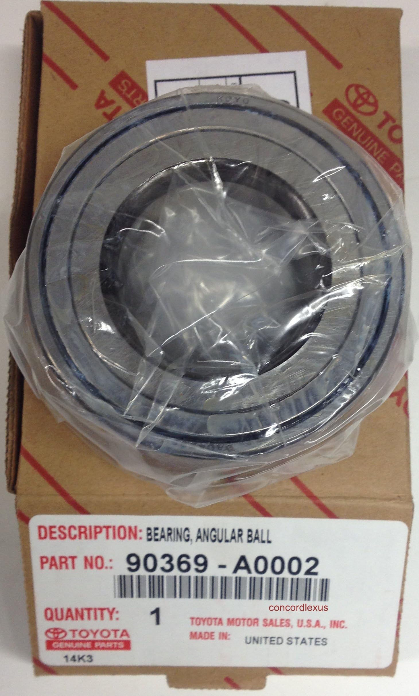 Amazon.com: Lexus 90369-A0002, Wheel Bearing : Automotive