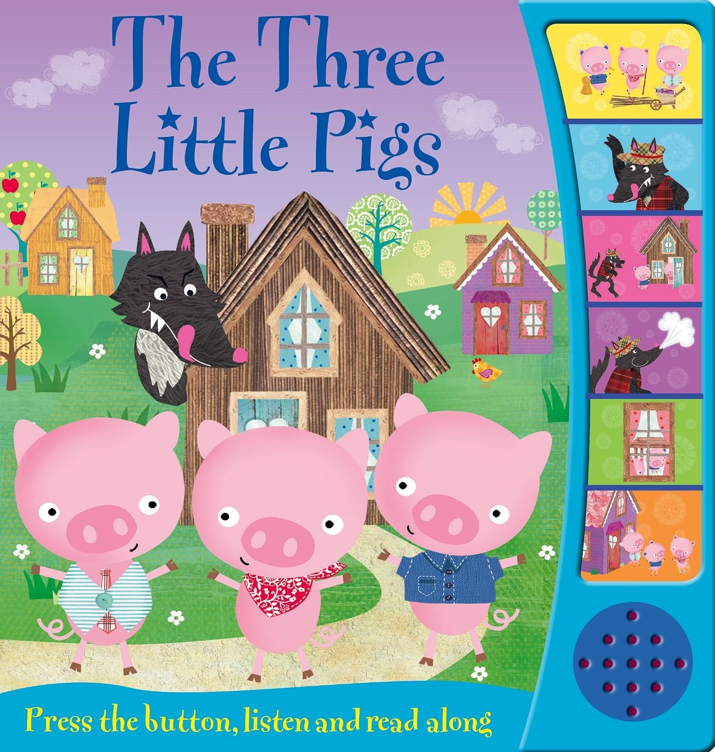 Three Little Pigs (Noisy Readers): Igloo Books: 9781781973387: Amazon ...