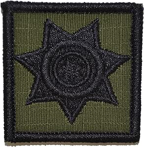 Amazon.com: Police Badge 2x2 Military Patch / Morale Patch - Multiple ...