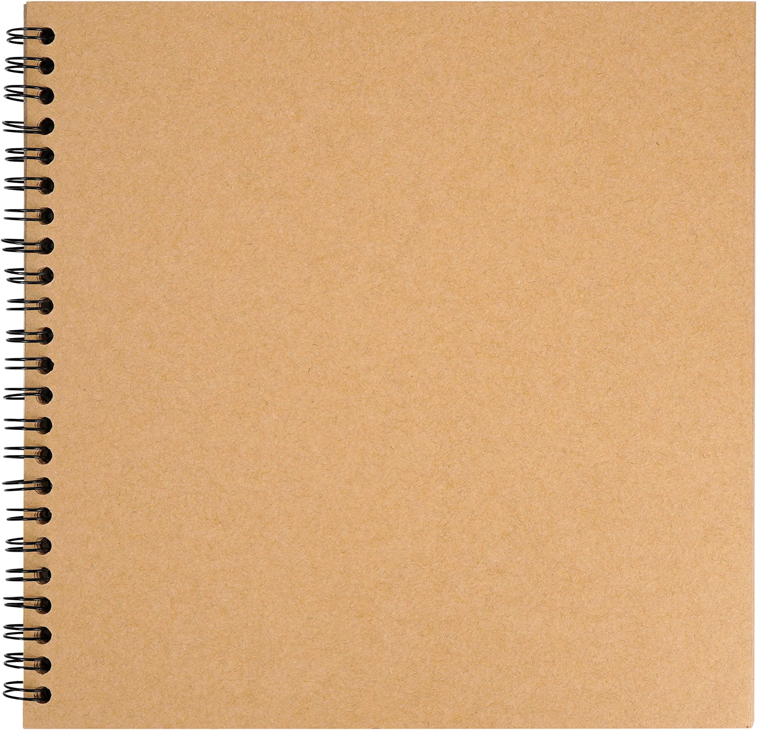 BELLE VOUS 80 Pages Album Scrapbooking Kraft - 20 x 20 cm - Feuilles ...