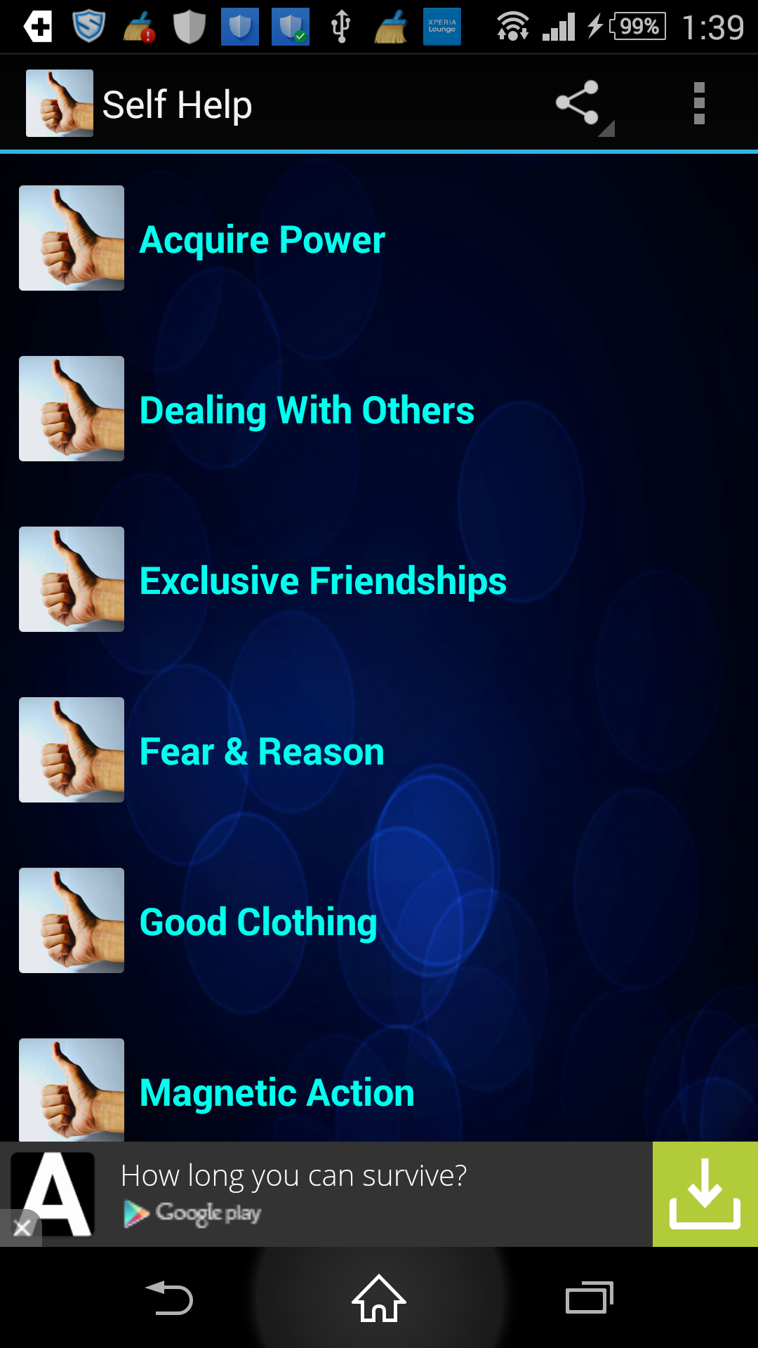 Self Help Course - App on Amazon Appstore