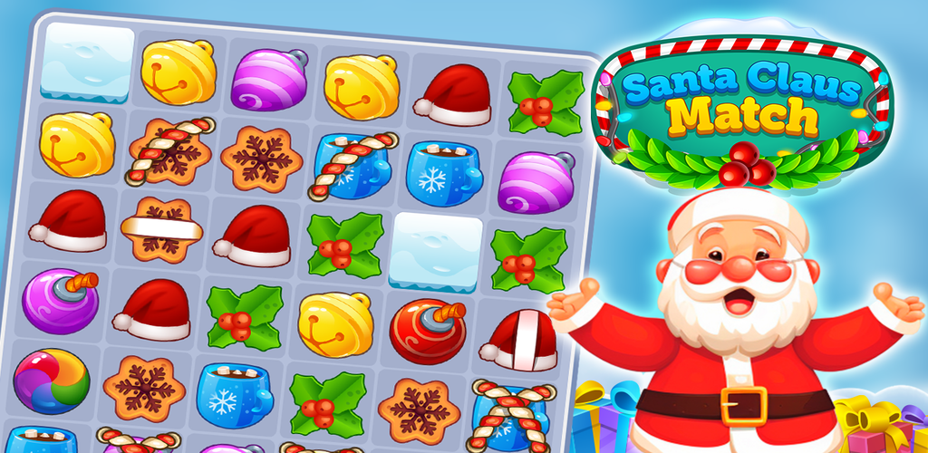 Santa Claus Match 3 Christmas Games Free and New for Kindle Fire - App ...