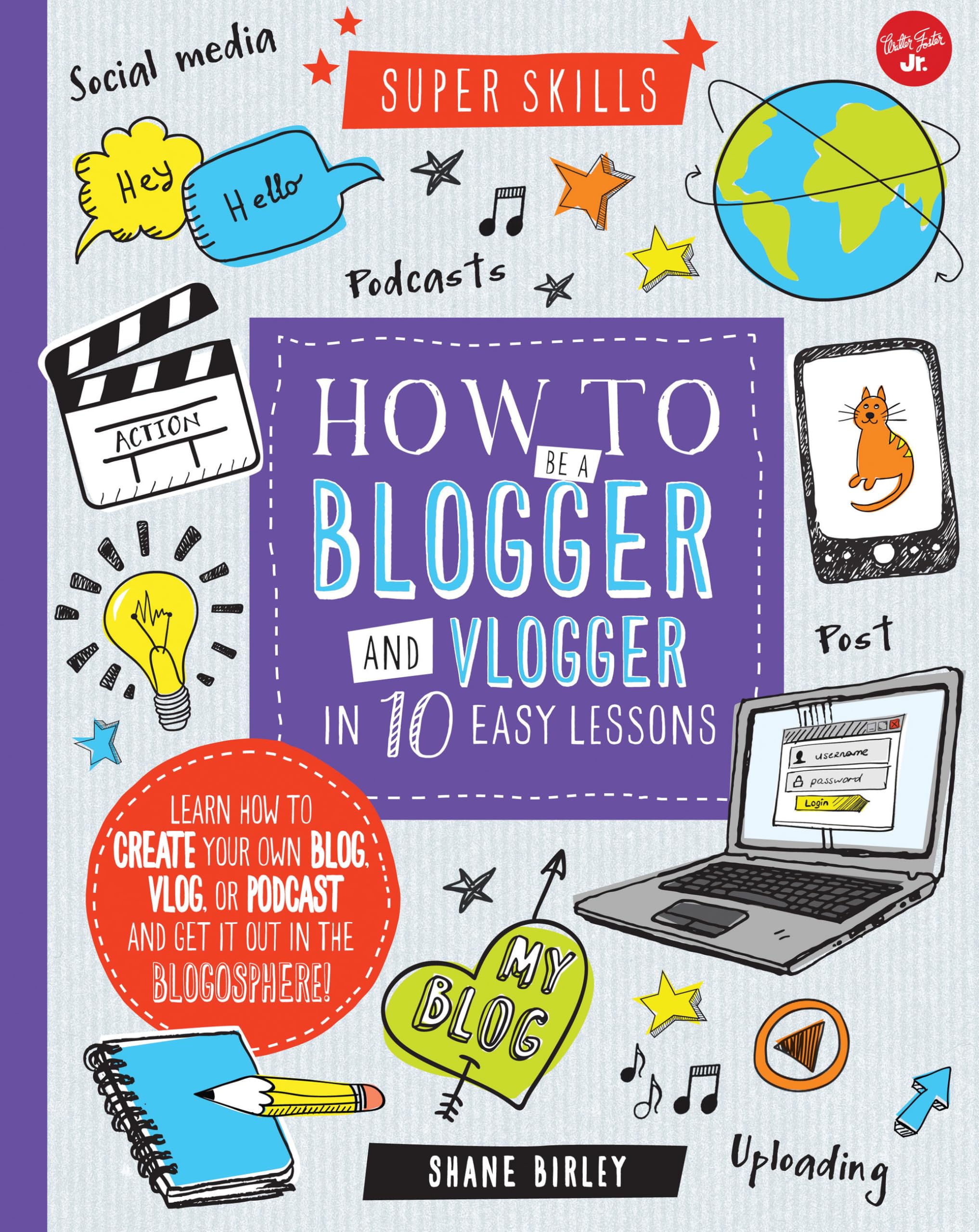Amazon.com: How to Be a Blogger and Vlogger in 10 Easy Lessons: Learn ...