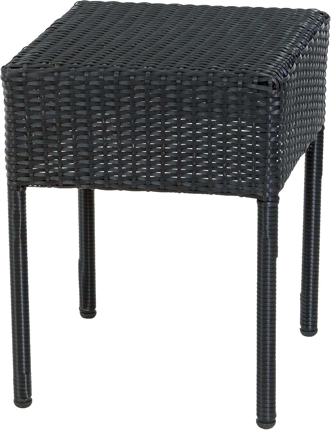 Amazon.com : Christopher Knight Home Sadie Outdoor Wicker Accent Table ...