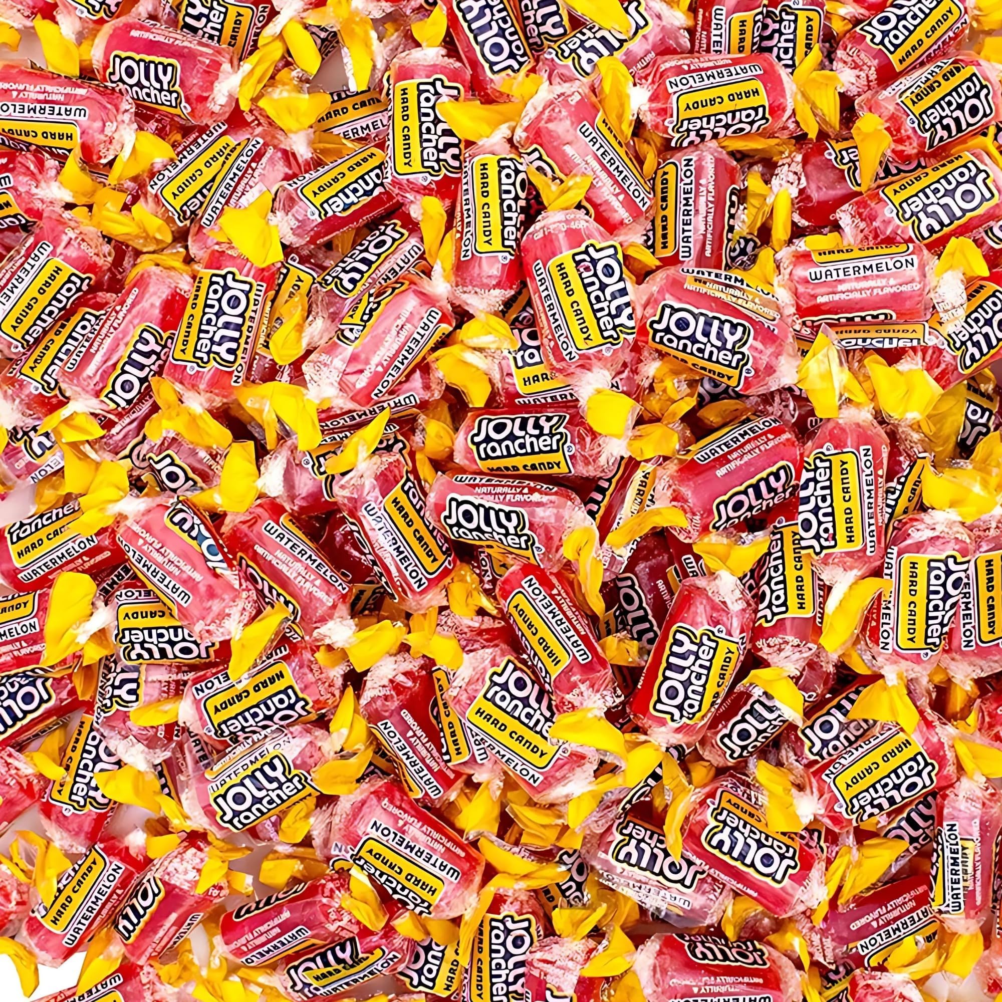 Amazon.com : Jolly Ranchers 1 lb Watermelon Hard Candy - Individually ...
