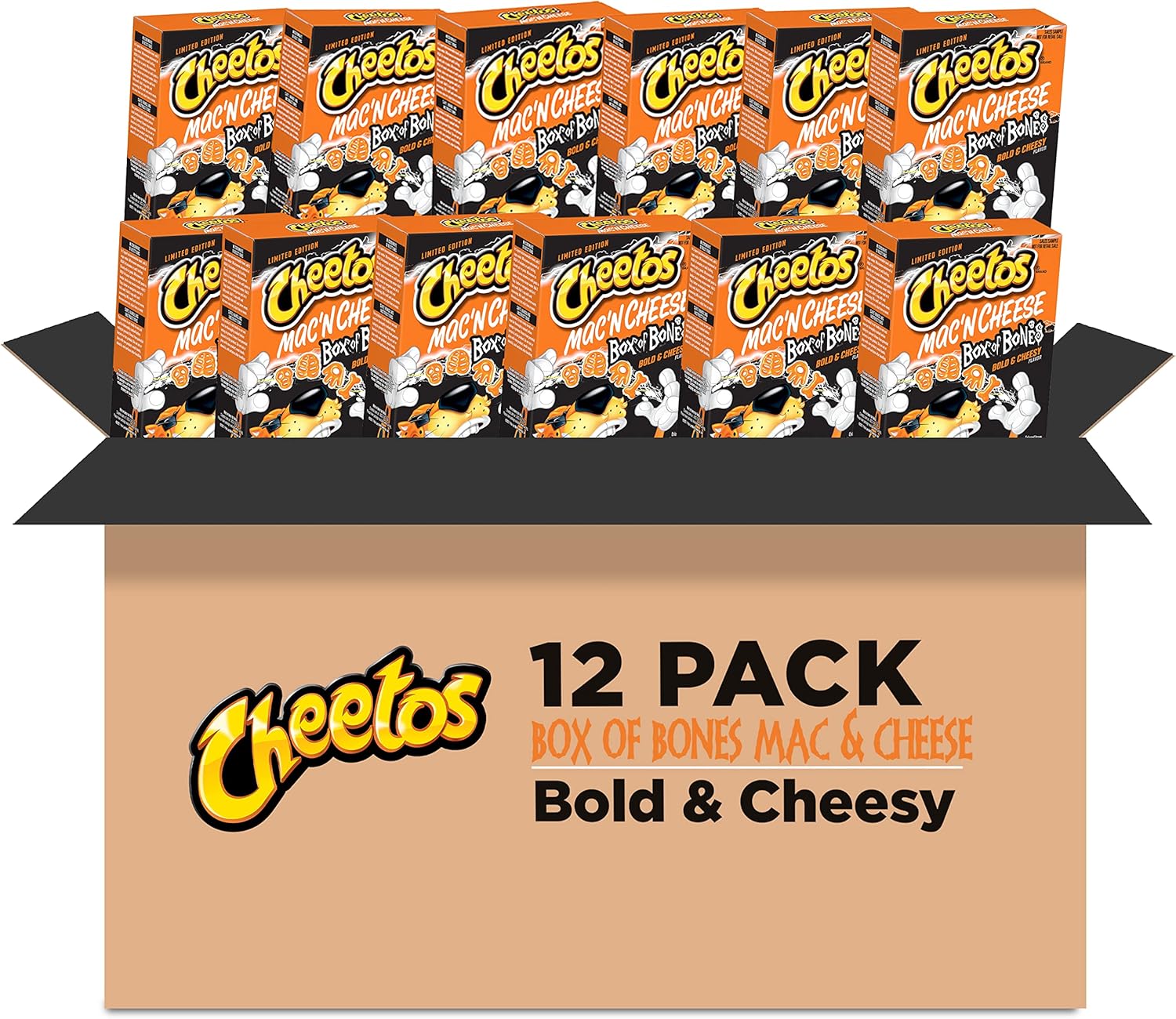 Cheetos Limited Edition Cheetos Box of Bones Halloween Mac & Cheese 5 ...