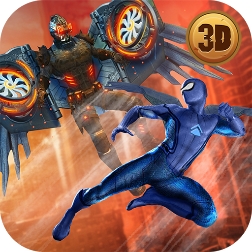 Rope Man Superhero: Spiderhero Saga | Night City Mutant Epic Fighting ...