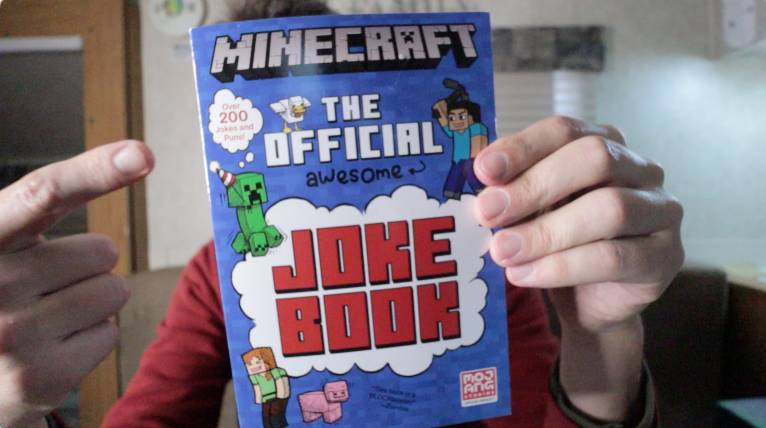 Watch Minecraft Jokes | Minecraft Official Awesome Joke Book on Amazon Live