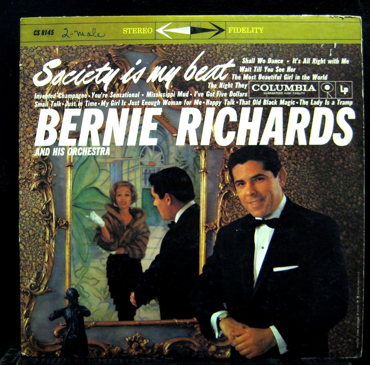 Amazon.com: BERNIE RICHARDS SOCIETY IS MY BEAT vinyl record: CDs & Vinyl