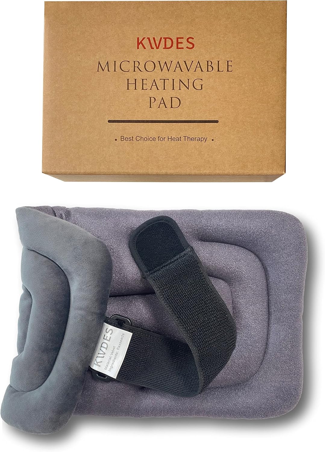 Amazon.com: Kivdes Microwave Heating Pad with Straps Microwavable Moist ...