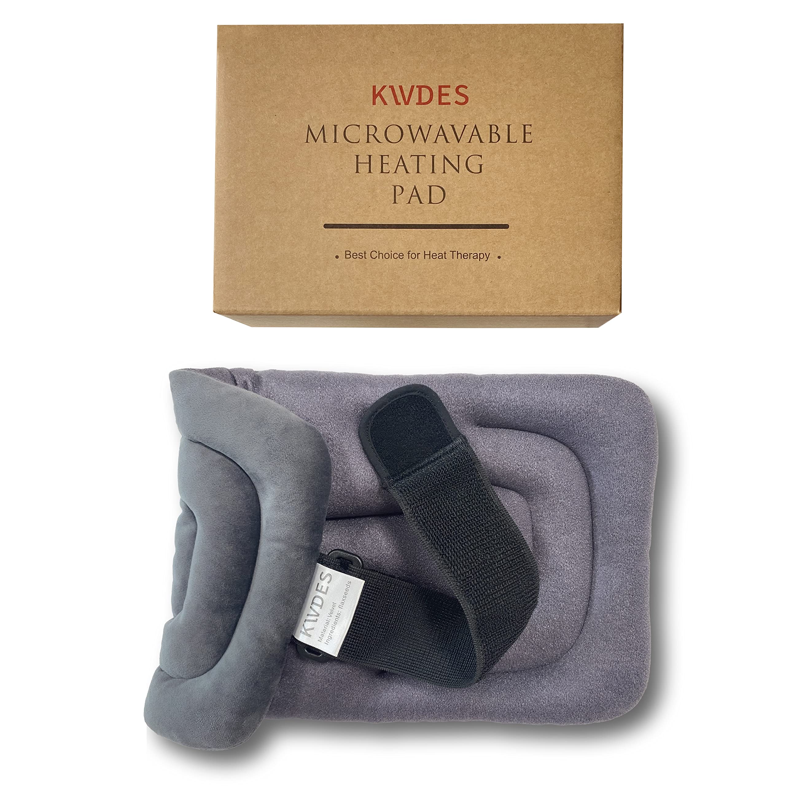 Amazon.com: Kivdes Microwave Heating Pad with Straps Microwavable Moist ...