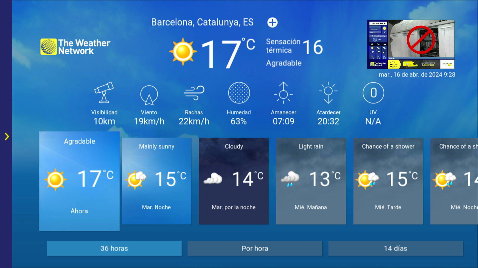 The Weather Network - App on Amazon Appstore