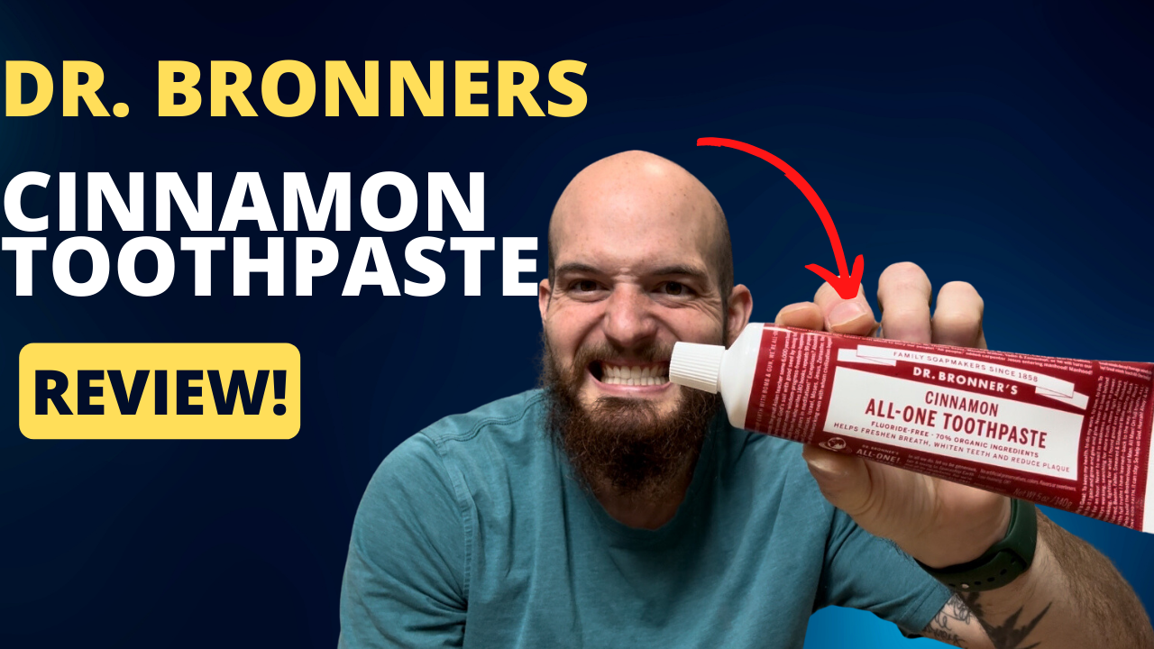 Watch Dr. Bronners Cinnamon Toothpaste Works Great! on Amazon Live